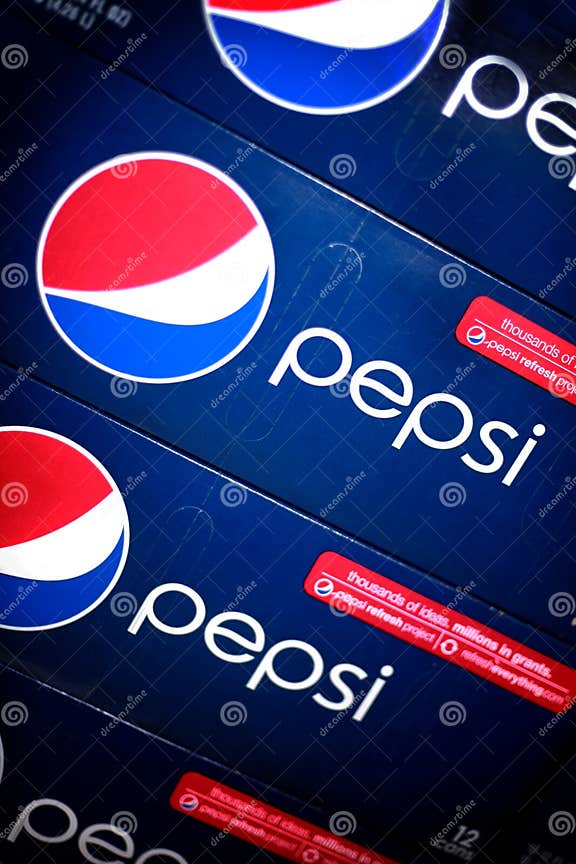 Stack of Pepsi 12 Packs editorial image. Image of group - 17964430