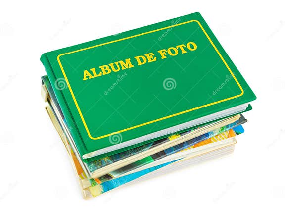 Stack of photo albums stock image. Image of hobbies, grunge - 34176721