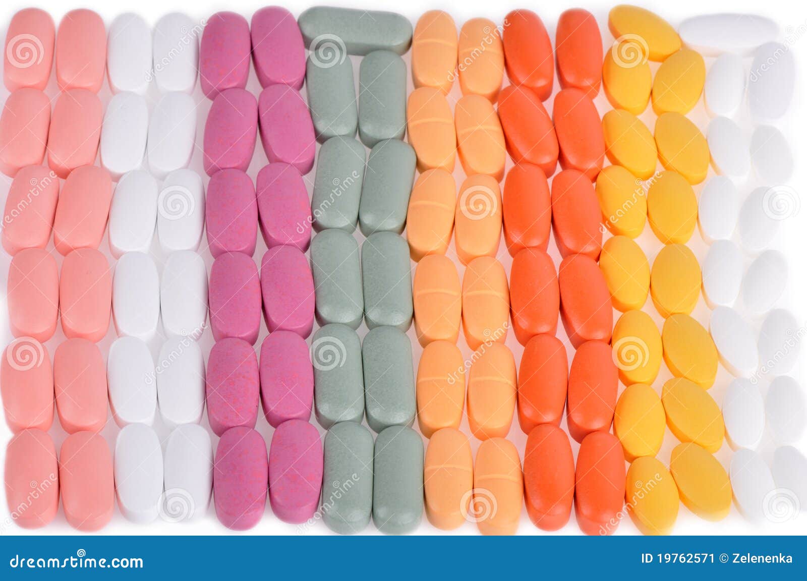 Stack of pills stock image. Image of pain, green, medical - 19762571