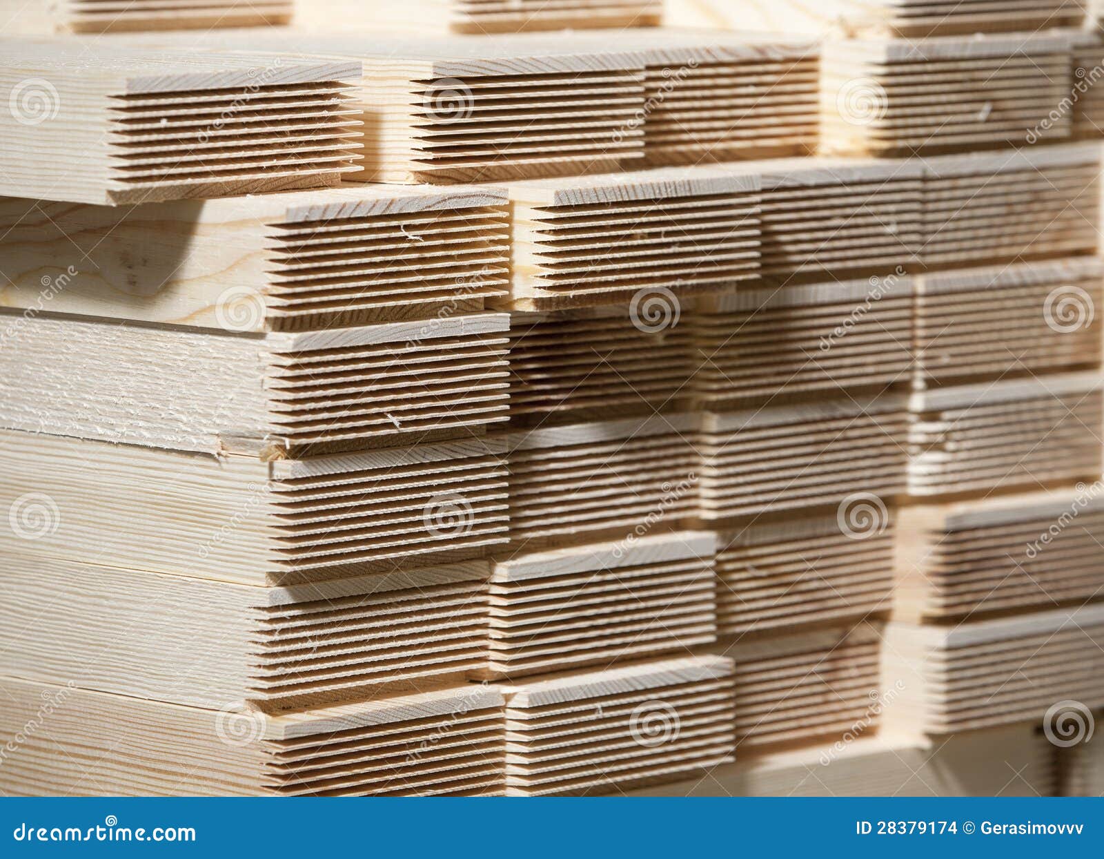 Stack of pine wood planks stock photo. Image of chainsaw - 28379174
