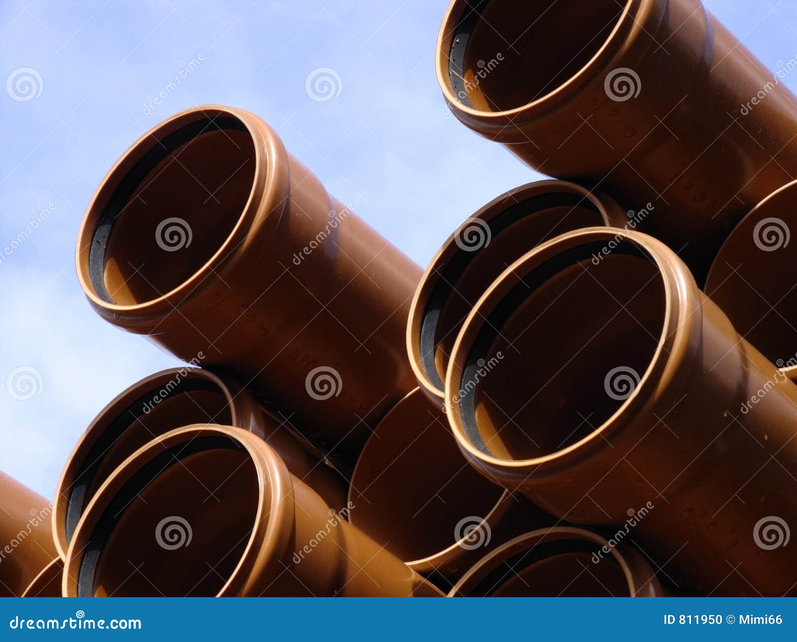 Stack of pipes stock photo. Image of round, condos, pipes - 811950