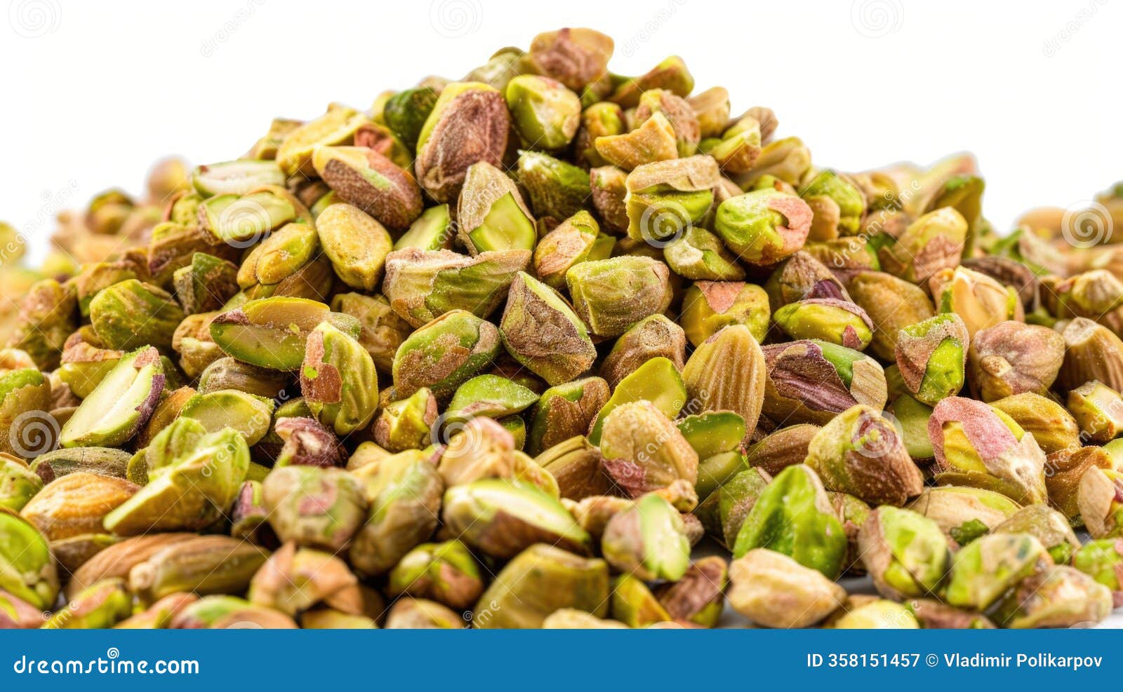 A Stack of Pistachios Forming a Pyramid Shape Stock Image - Image of ...