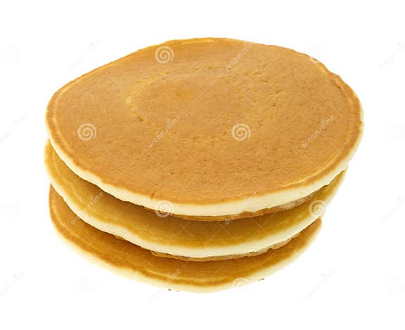 Stack of plain pancakes stock photo. Image of stack, fresh - 24253656