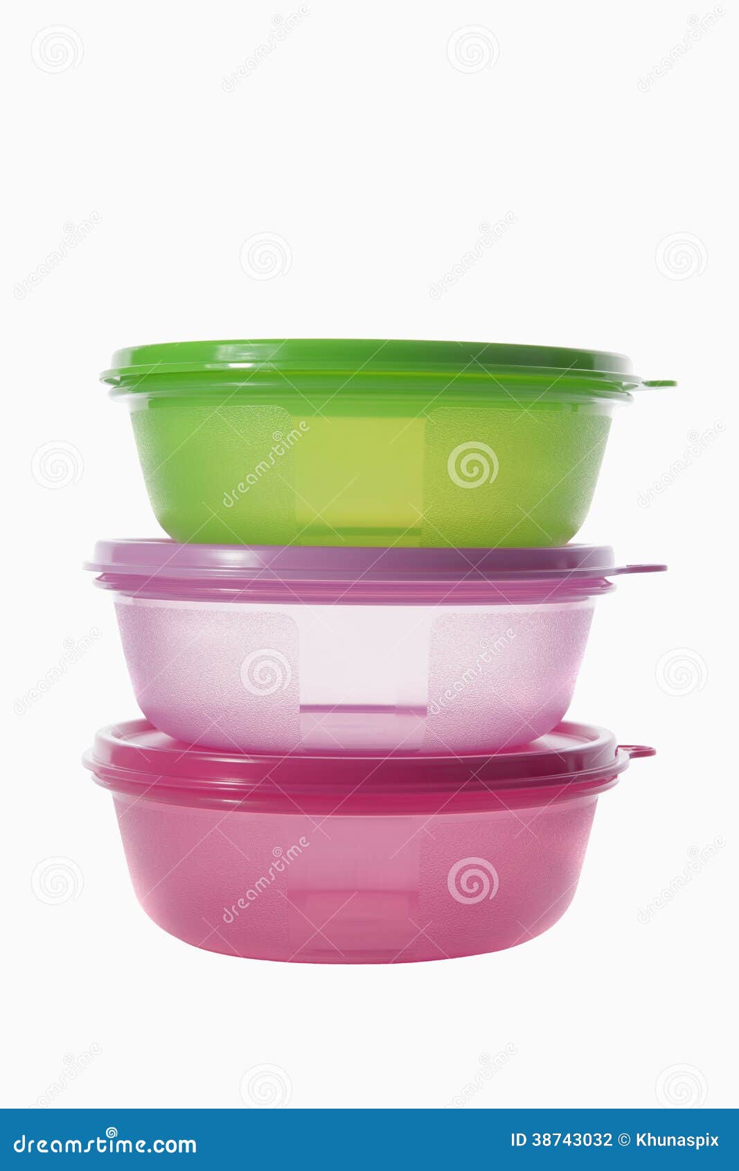 Stack of Plastic Box Package Stock Photo - Image of package, pack: 38743032