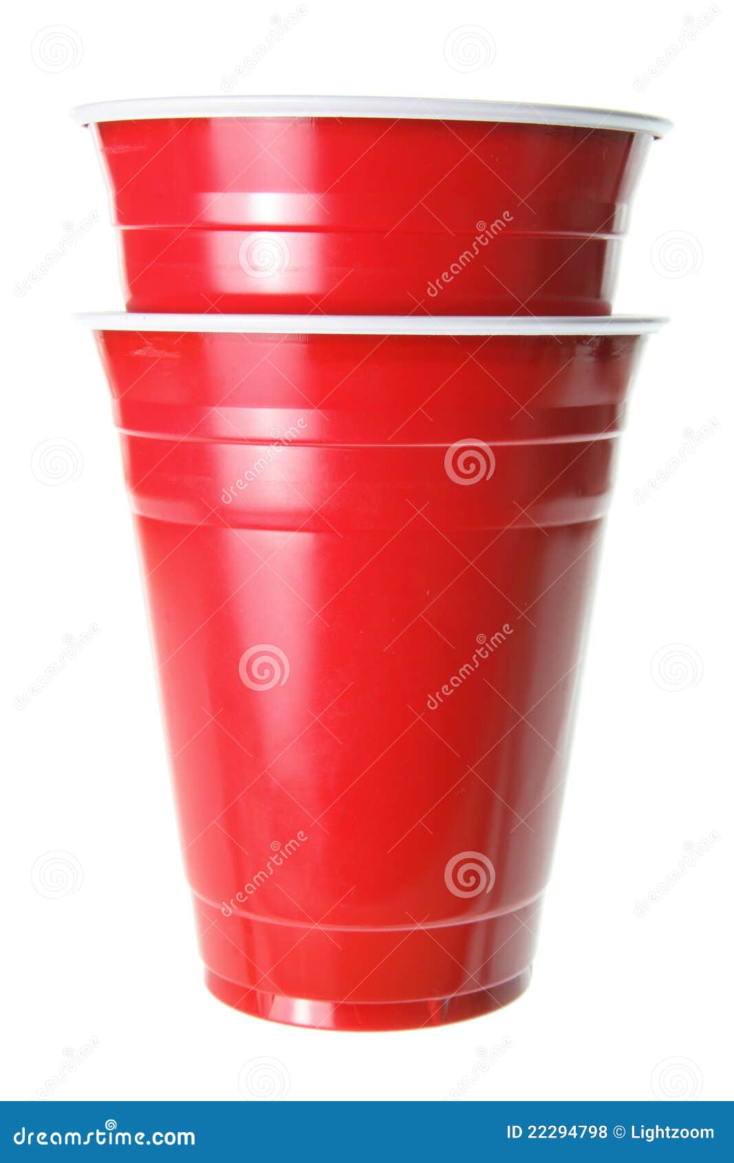 Stack of Plastic Cups stock photo. Image of shot, disposable - 22294798