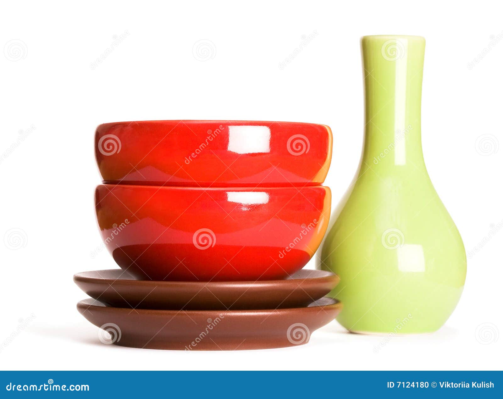 Stack of plates stock photo. Image of food, dish, cook - 7124180