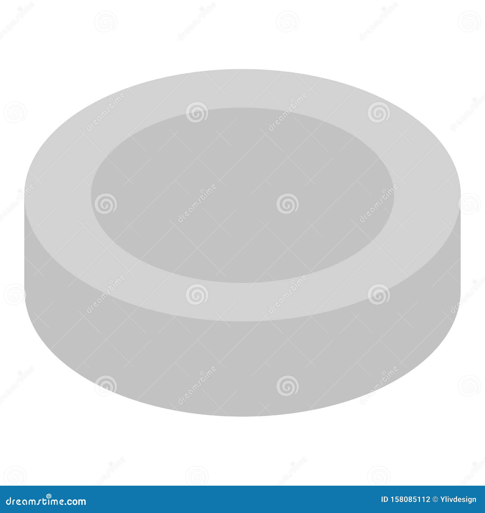 Stack Plates Icon, Isometric Style Stock Vector - Illustration of ...