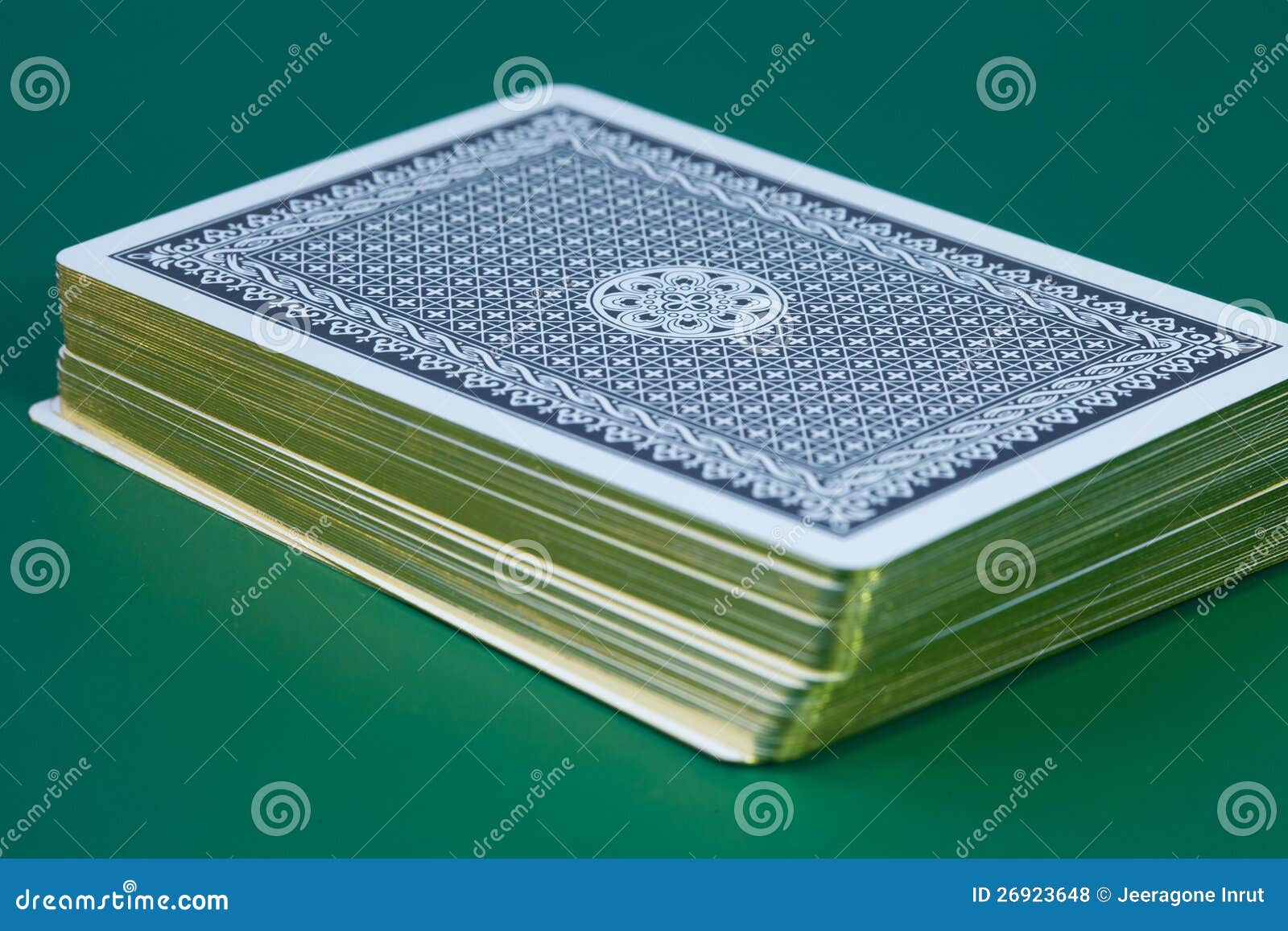 Stack of playing cards stock photo. Image of symbol, risk - 26923648