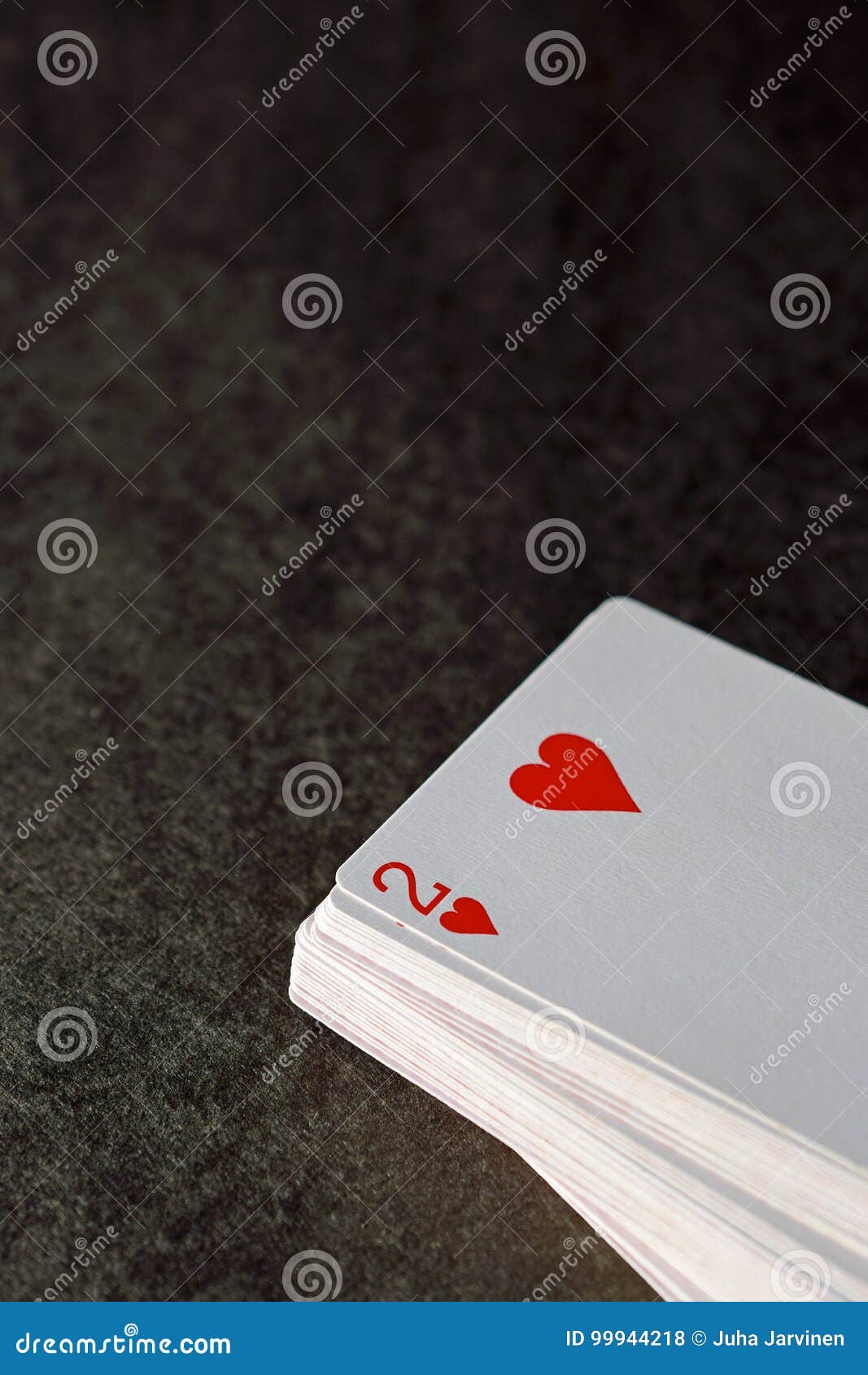 Stack of playing cards stock photo. Image of heart, poker - 99944218