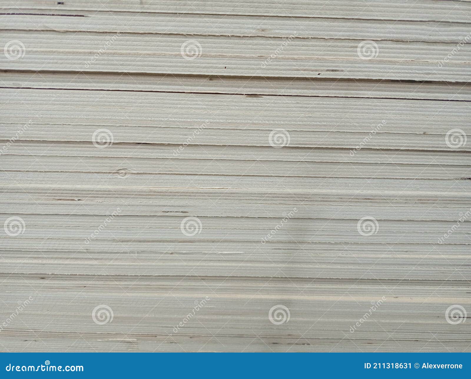 A Stack of Plywood Sheets for Construction Stock Image - Image of ...