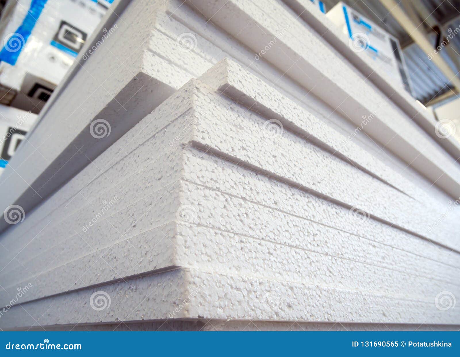 Stack of Polystyrene Foam Sheets in Stock Editorial Image - Image of ...