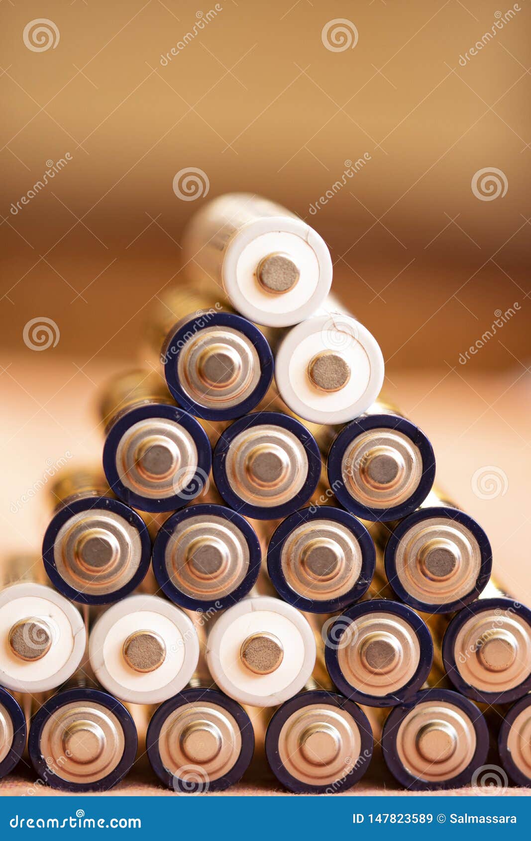 Stack of Portable Batteries Stock Image - Image of life, battery: 147823589