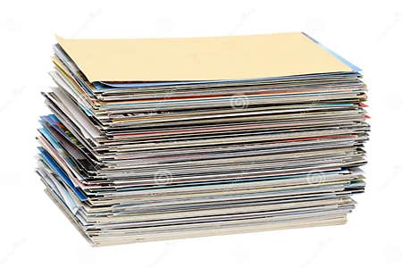 Stack of postcards stock photo. Image of white, travel - 21847492