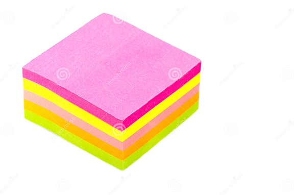 Stack of Postits stock photo. Image of note, memories - 38128368