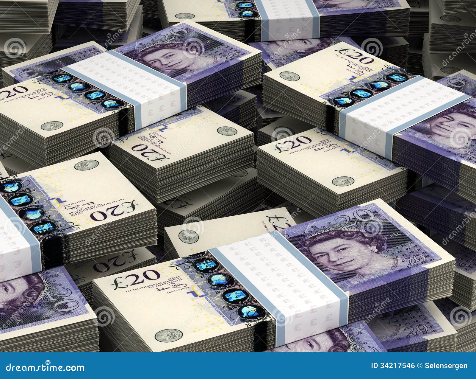 Stack of Pound stock illustration. Illustration of loan - 34217546