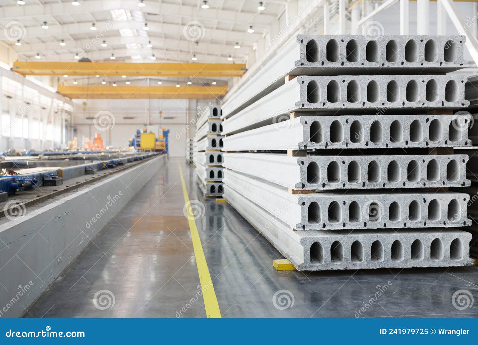 Stack Of Precast Concrete Wall Panels Stock Photography | CartoonDealer ...