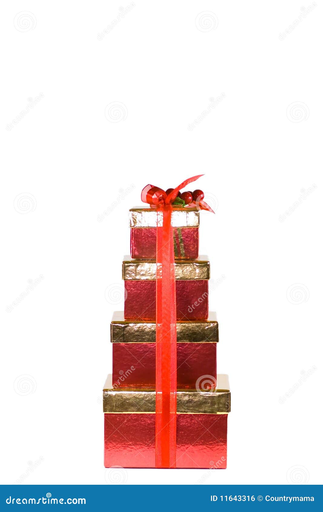 Stack of presents. stock photo. Image of christmas, colorful - 11643316