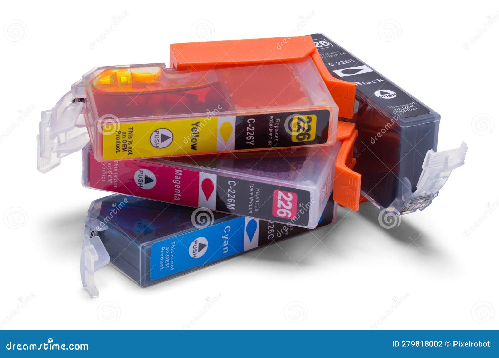 Stack of Printer Ink stock photo. Image of cartridges - 279818002