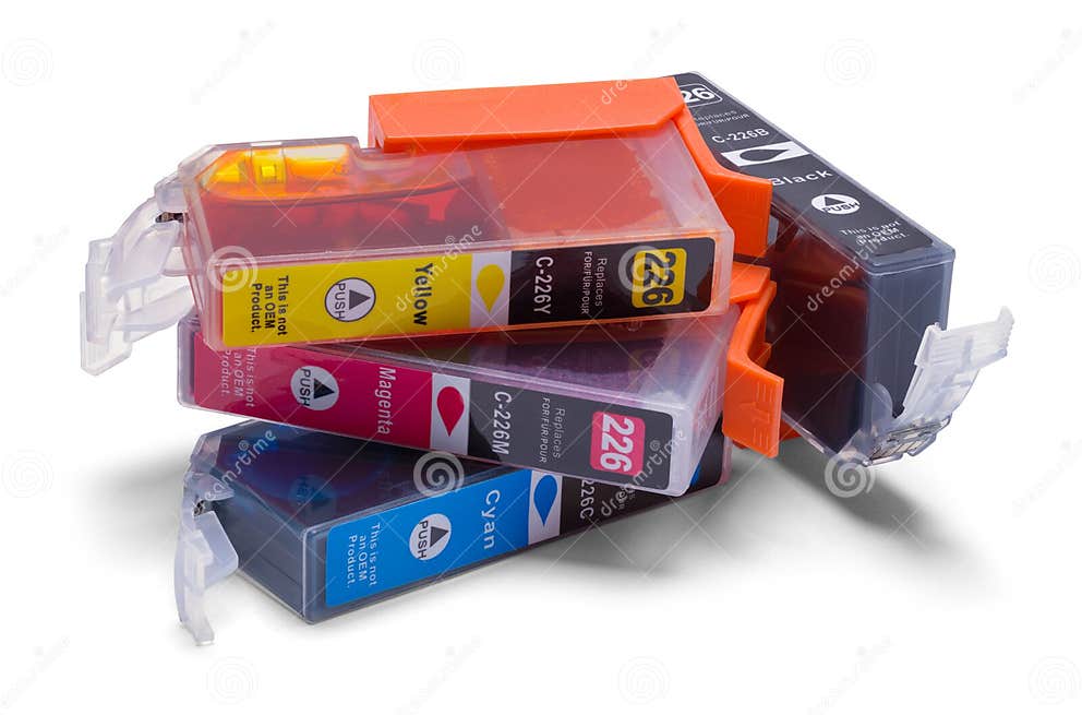 Stack of Printer Ink stock photo. Image of cartridges - 279818002