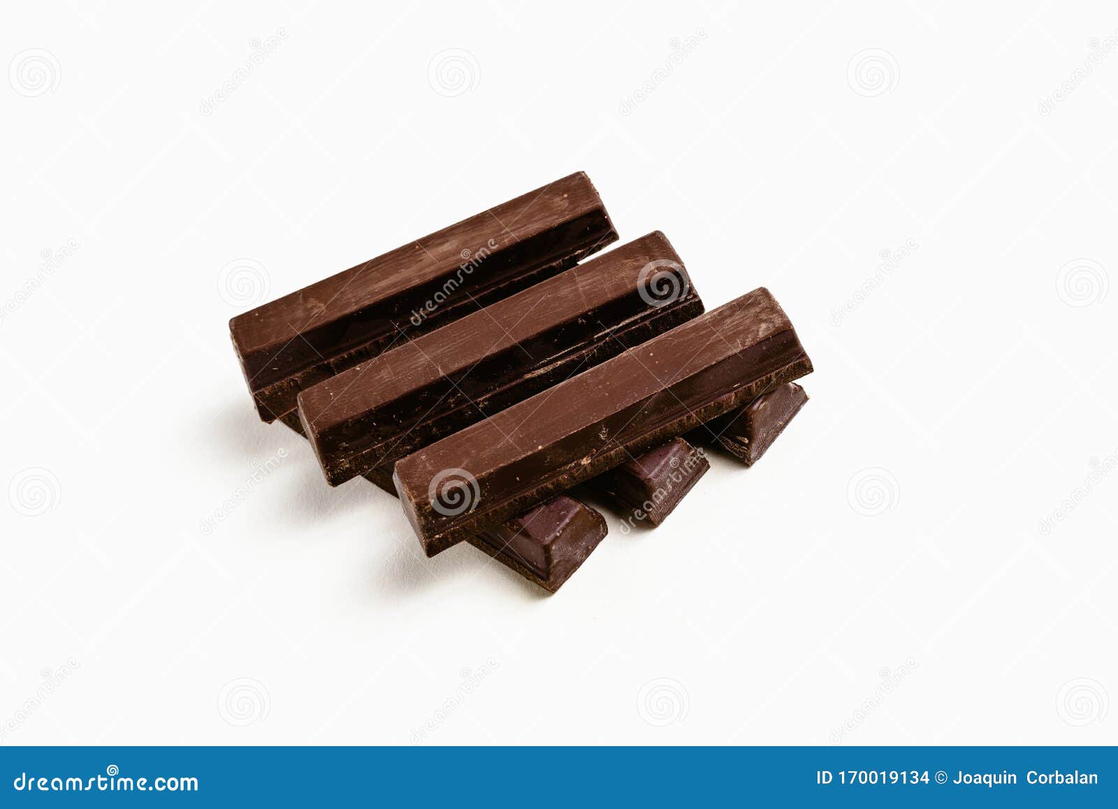 Stack of Pure Black Chocolate Bars Stock Photo - Image of flavor, copy ...