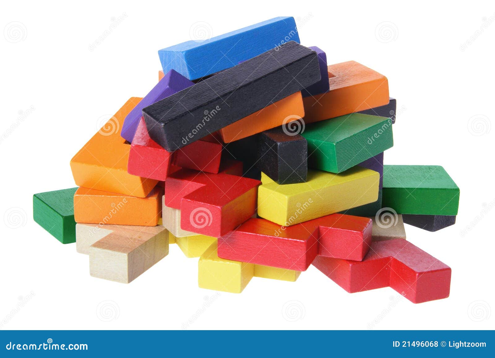 Stack of Puzzle Pieces stock photo. Image of still, shape - 21496068