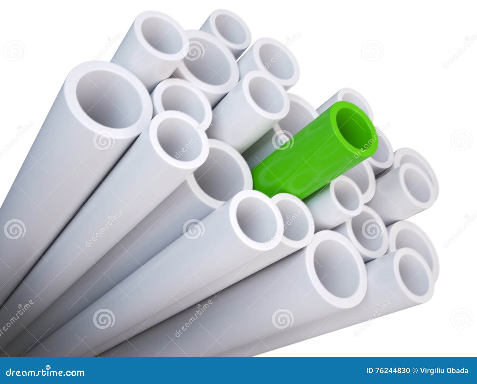 Stack Of PVC Tubing Royalty-Free Stock Image | CartoonDealer.com #76244830