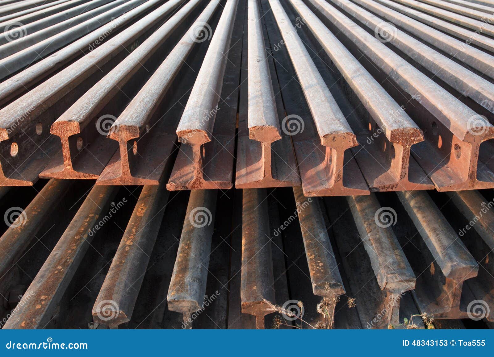 Stack Of Railway Royalty-Free Stock Image | CartoonDealer.com #29117848