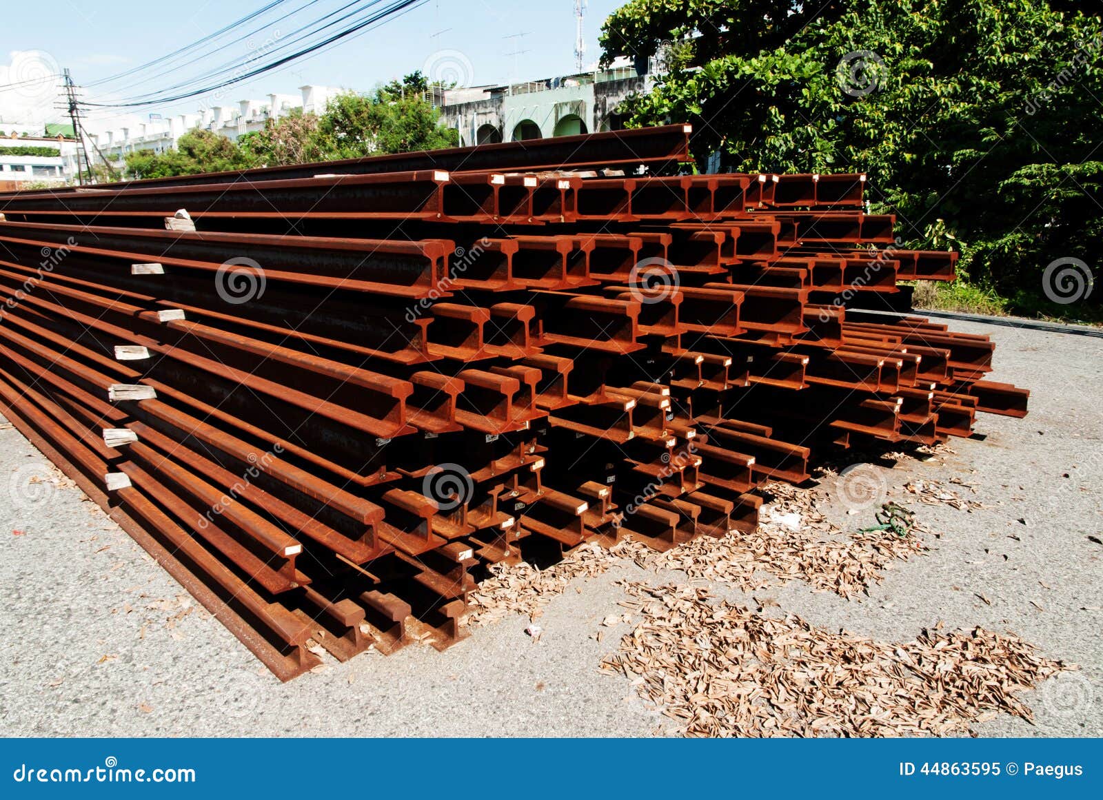 Stack Of Railway Royalty-Free Stock Photo | CartoonDealer.com #29118063