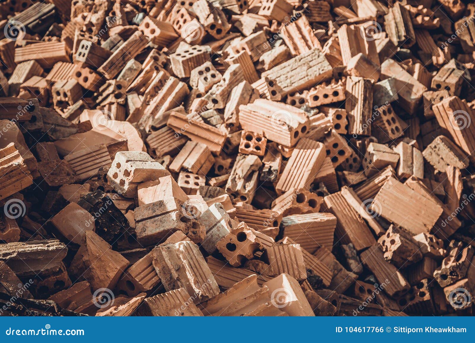 Stack of Raw Bricks Texture Stock Photo - Image of architecture, nature ...