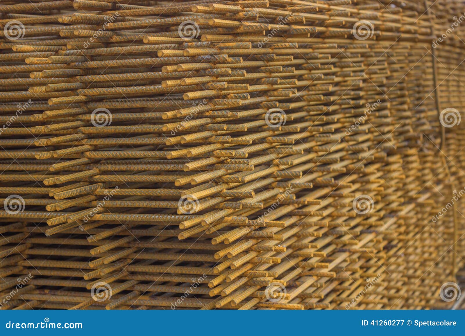 Stack of rebar grids 3 stock image. Image of grey, metallic - 41260277