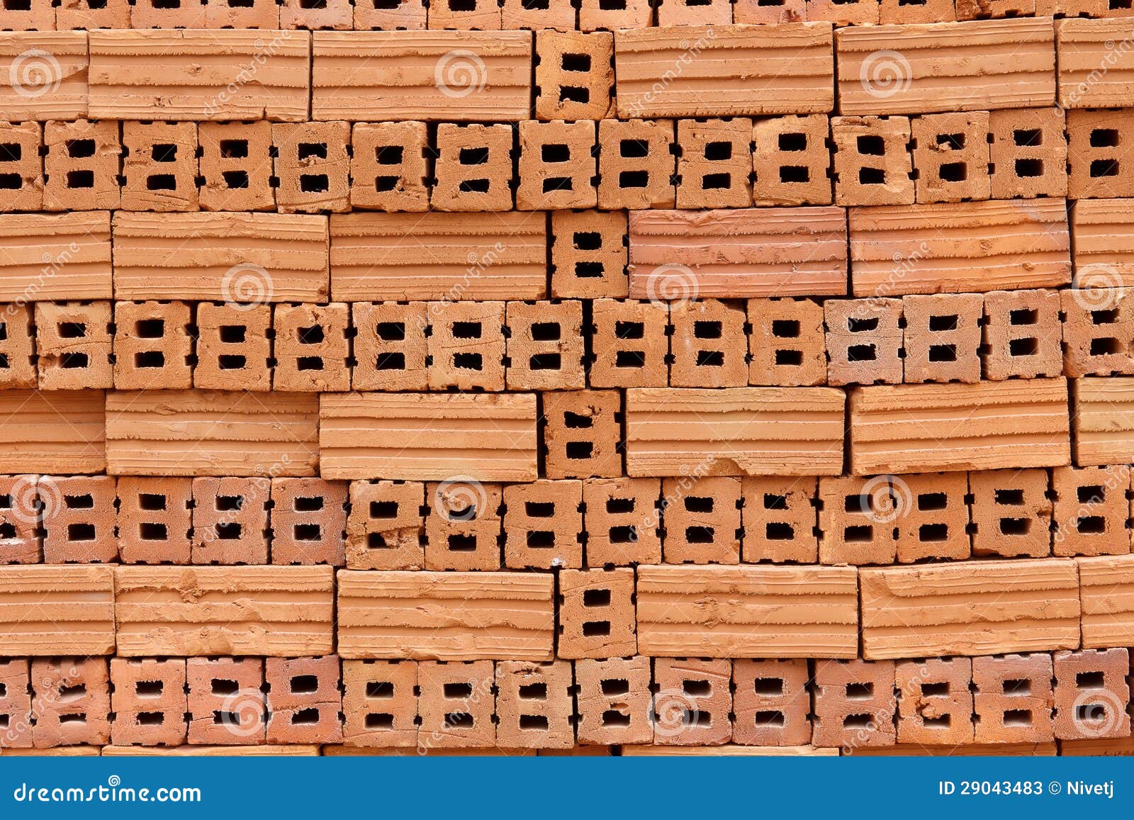 Stack of red brick stock image. Image of pieces, rough - 29043483