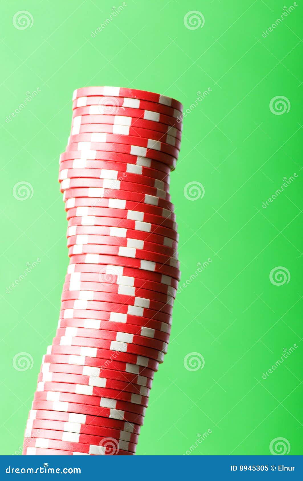 Stack of red casino chips stock image. Image of card, backgrounds - 8945305