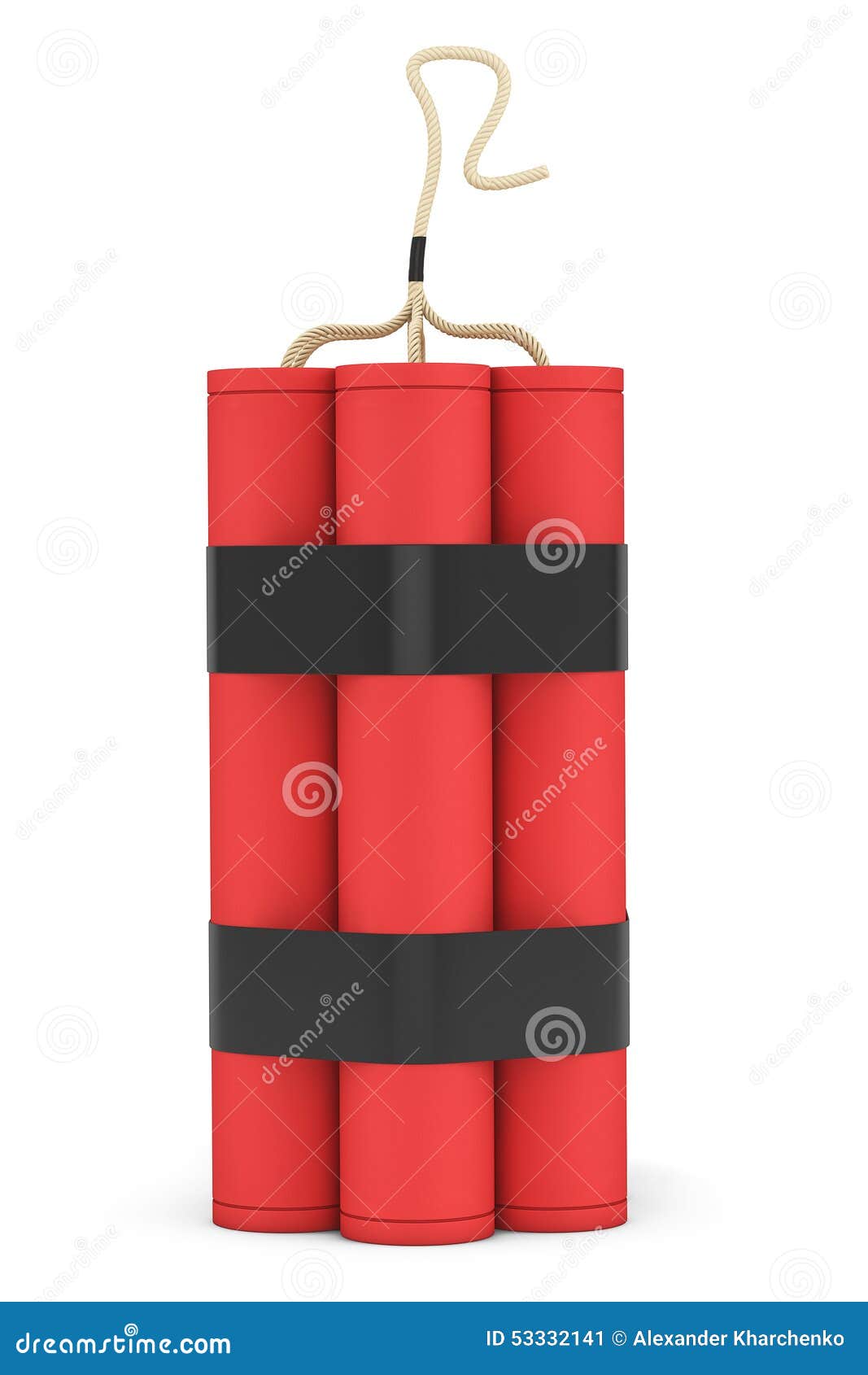 Stack of Red Dynamite stock illustration. Illustration of attack - 53332141