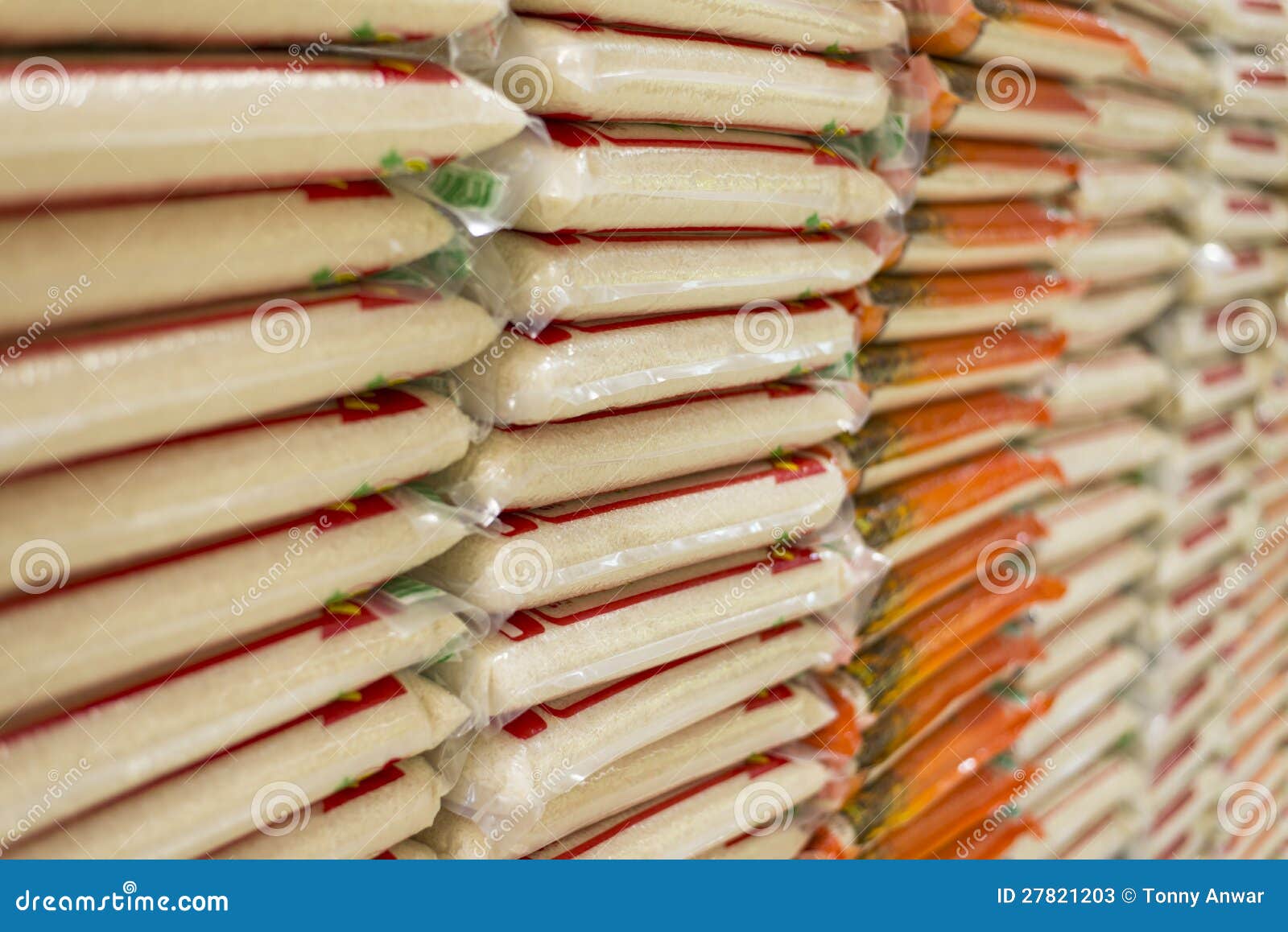 Stack of Rice stock image. Image of asian, market, consumer - 27821203