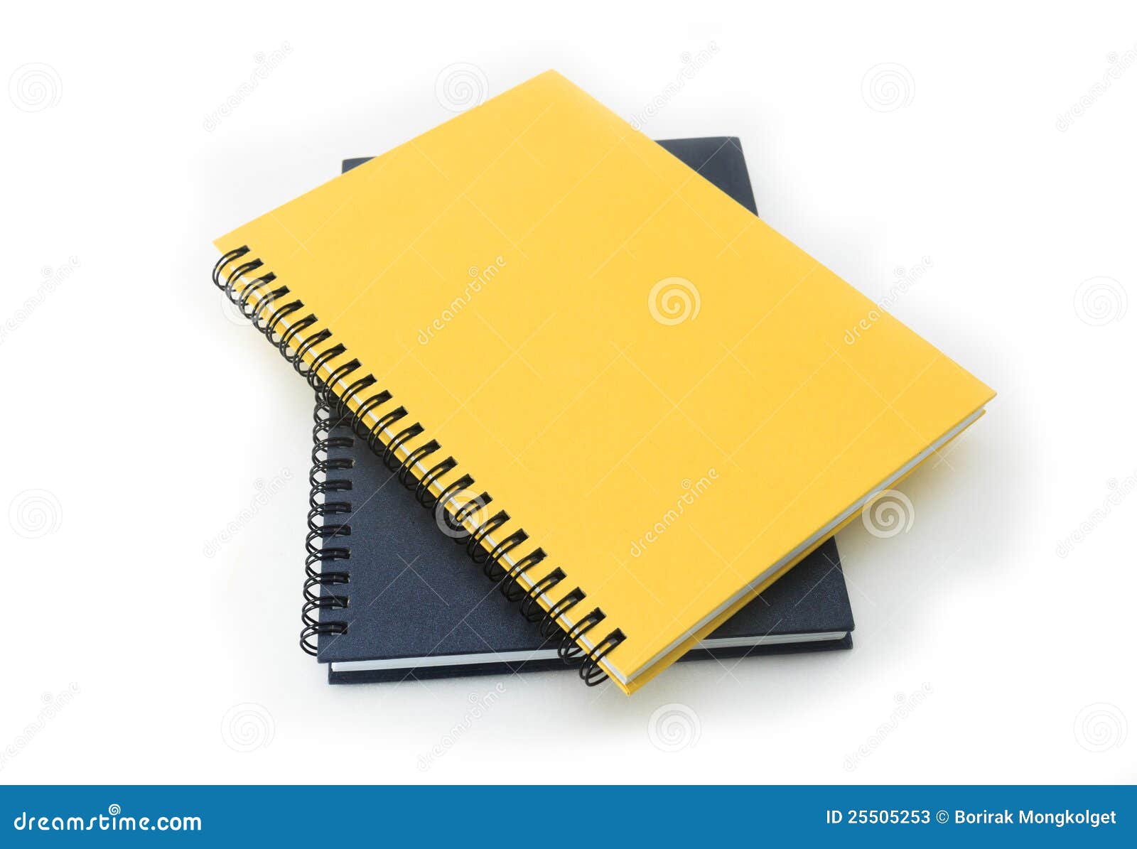 Stack of Ring Binder Book or Notebook Stock Image - Image of page ...