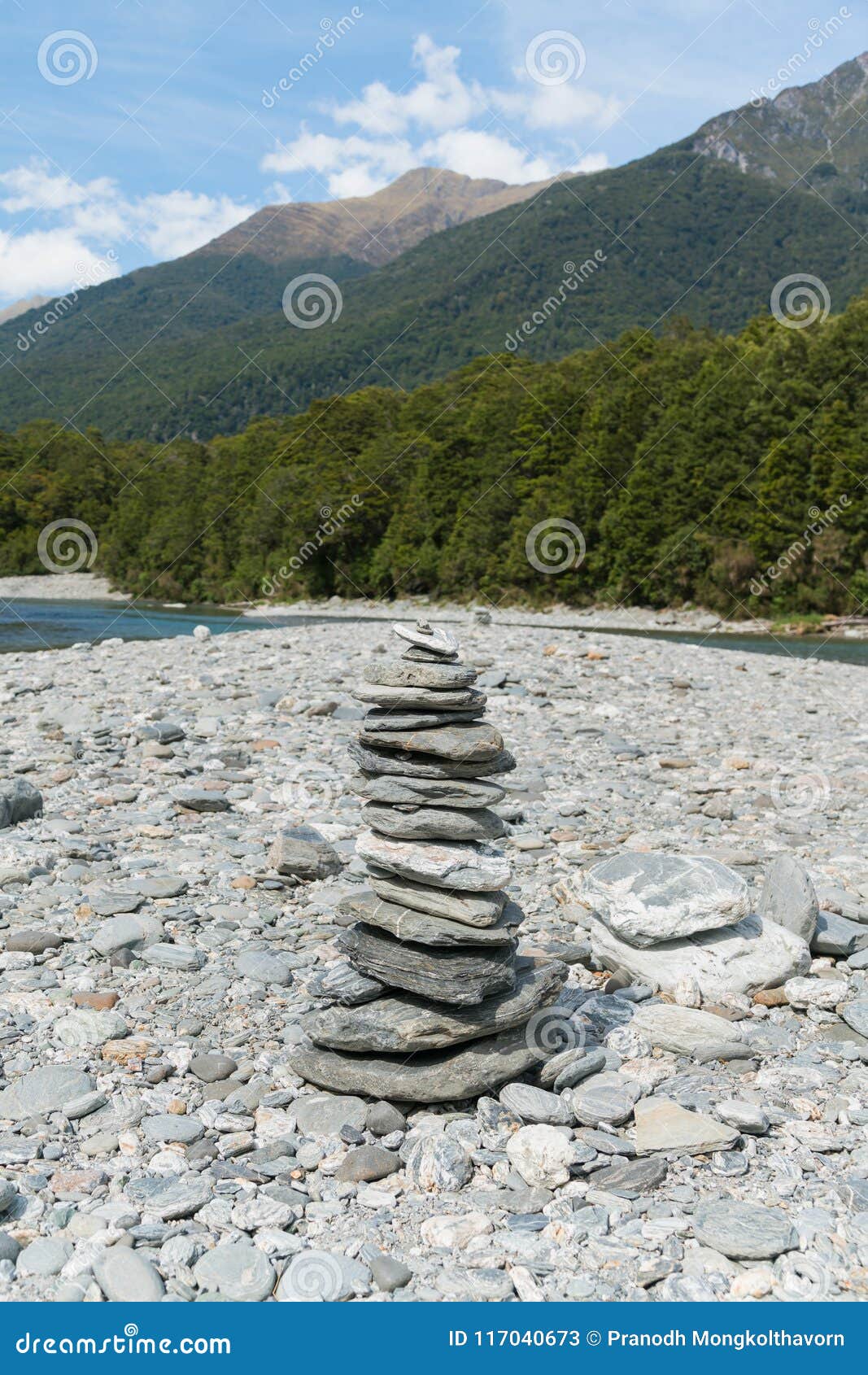 Stack River Stone on Ground Stock Image - Image of river, nature: 117040673