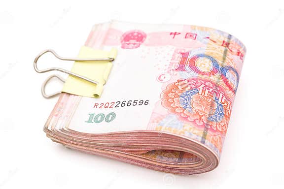 Stack or RMB on white stock image. Image of white, symbol - 42287359