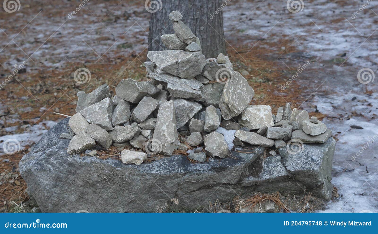 Stack of rocks stock photo. Image of boulder, rocks - 204795748
