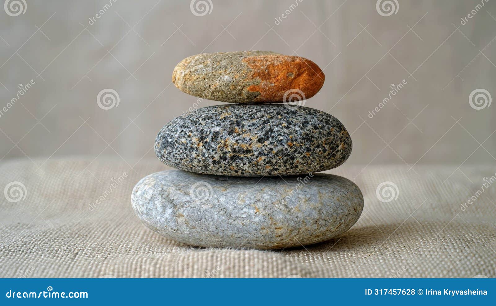 Stack of Rocks Balanced on Top of Each Other Stock Photo - Image of ...
