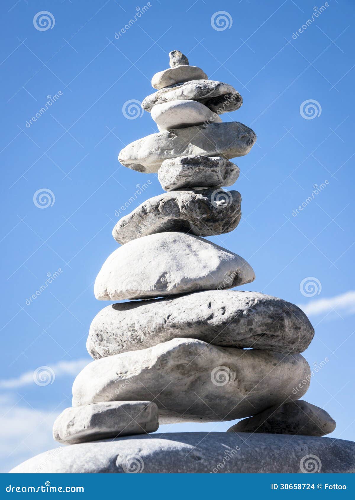 Stack rocks stock photo. Image of gray, smooth, high - 30658724