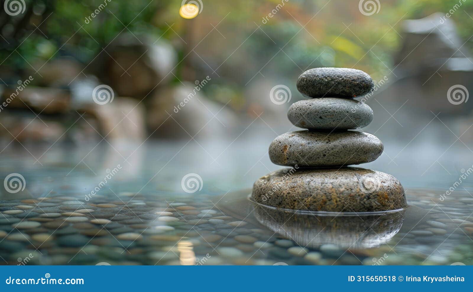 Stack of Rocks on Table stock photo. Image of arrangement - 315650518