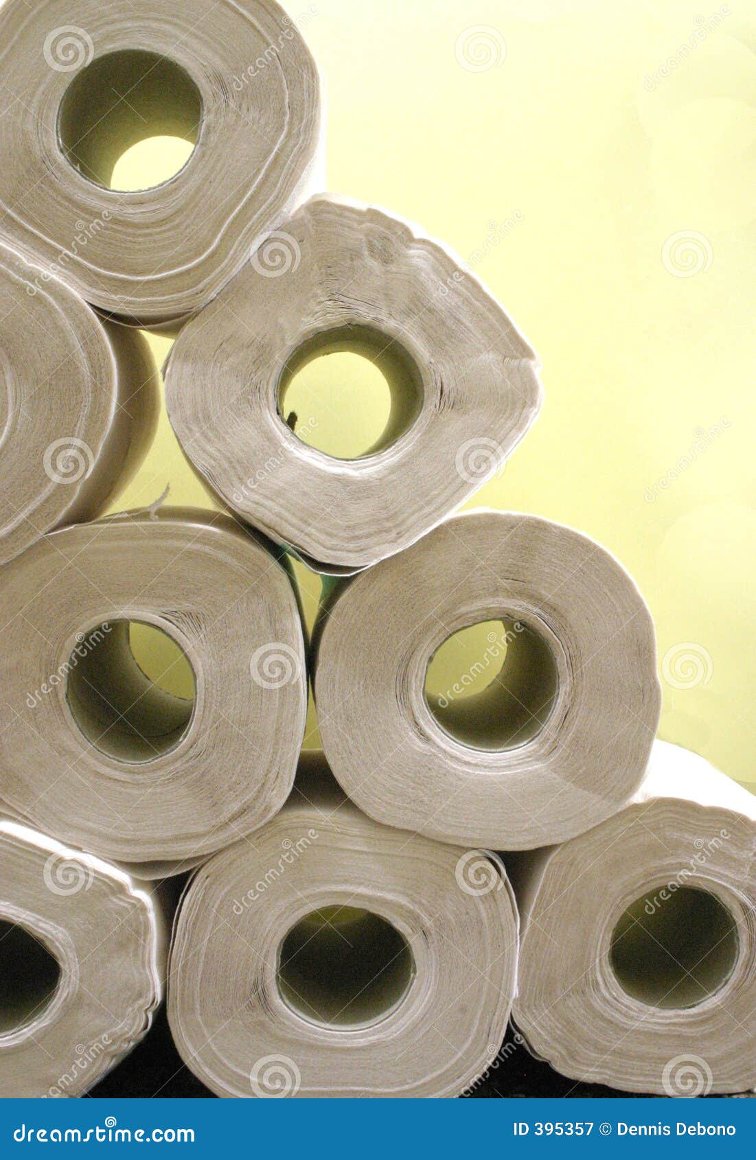 A Stack of rolls stock image. Image of roll, toilet, stack - 395357