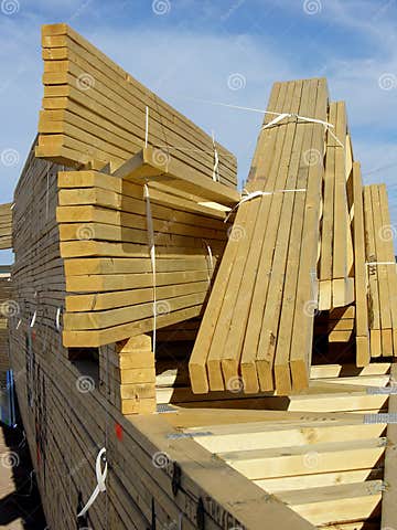 Stack of Roof Trusses stock photo. Image of site, bracing - 3140128