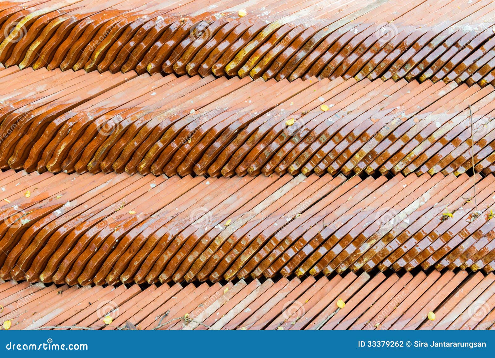 Stack of roofing tiles stock photo. Image of dwelling - 33379262