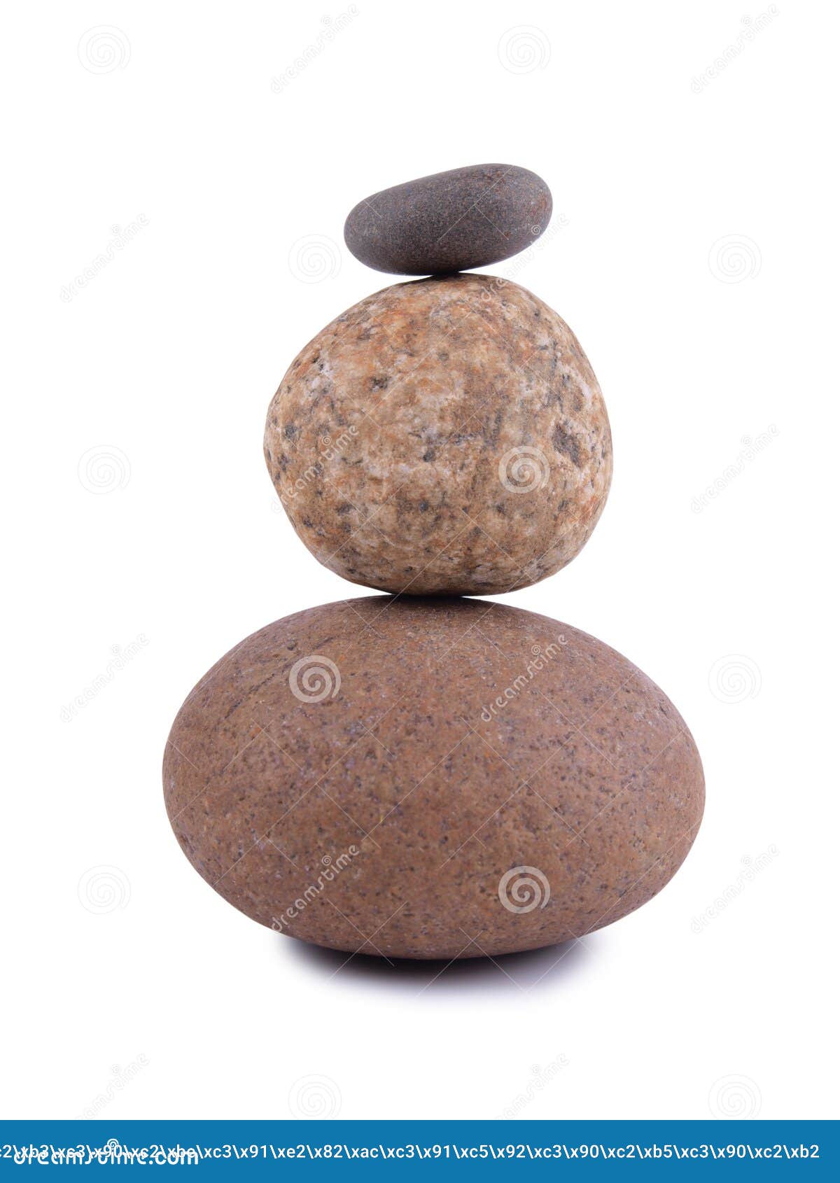Stack of round stones stock image. Image of arrangement - 28549189