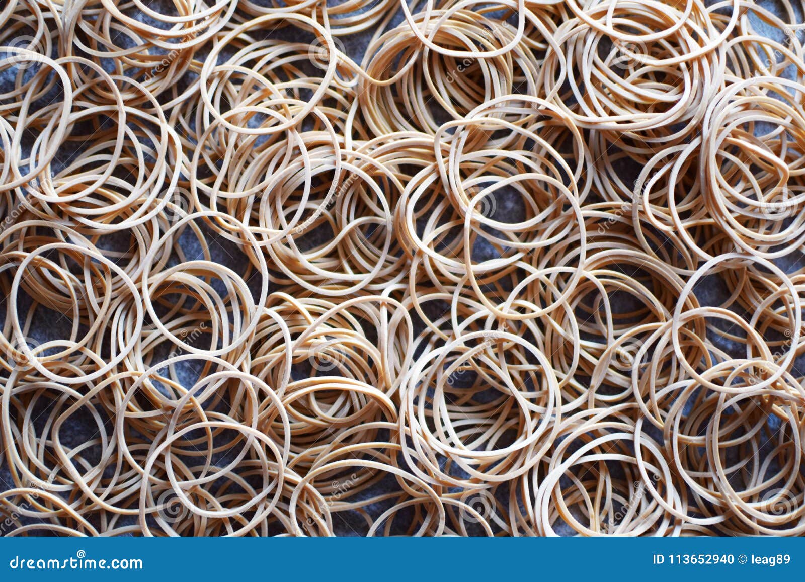 Stack of rubber bands stock photo. Image of background - 113652940