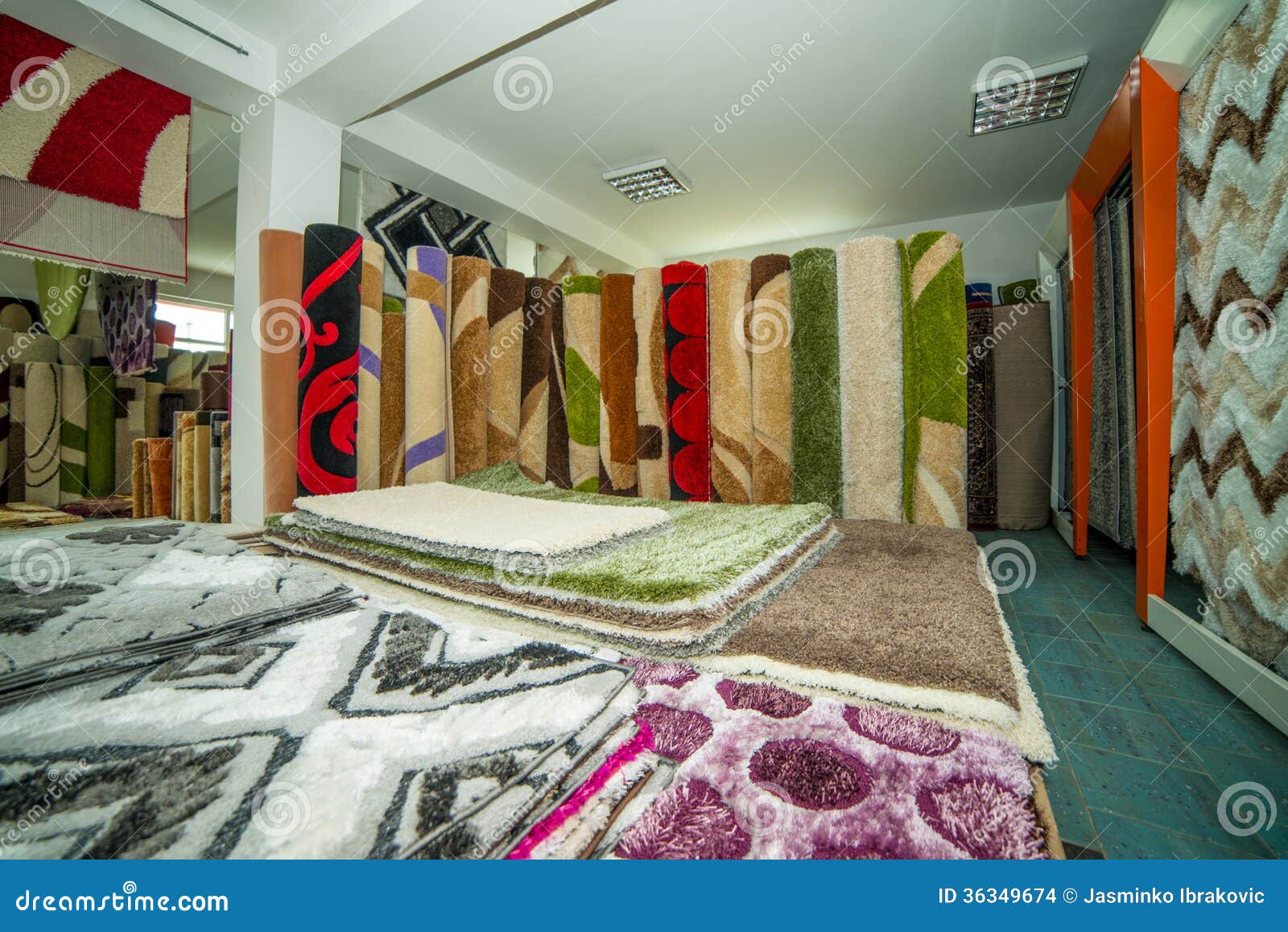 Stack of Rugs stock photo. Image of floor, decoration - 36349674