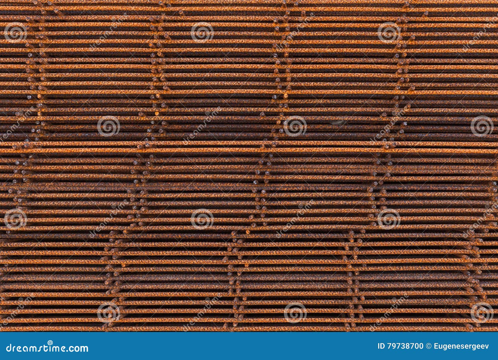 Stack of Rusted Reinforcing Elements Stock Photo - Image of pile, rebar ...