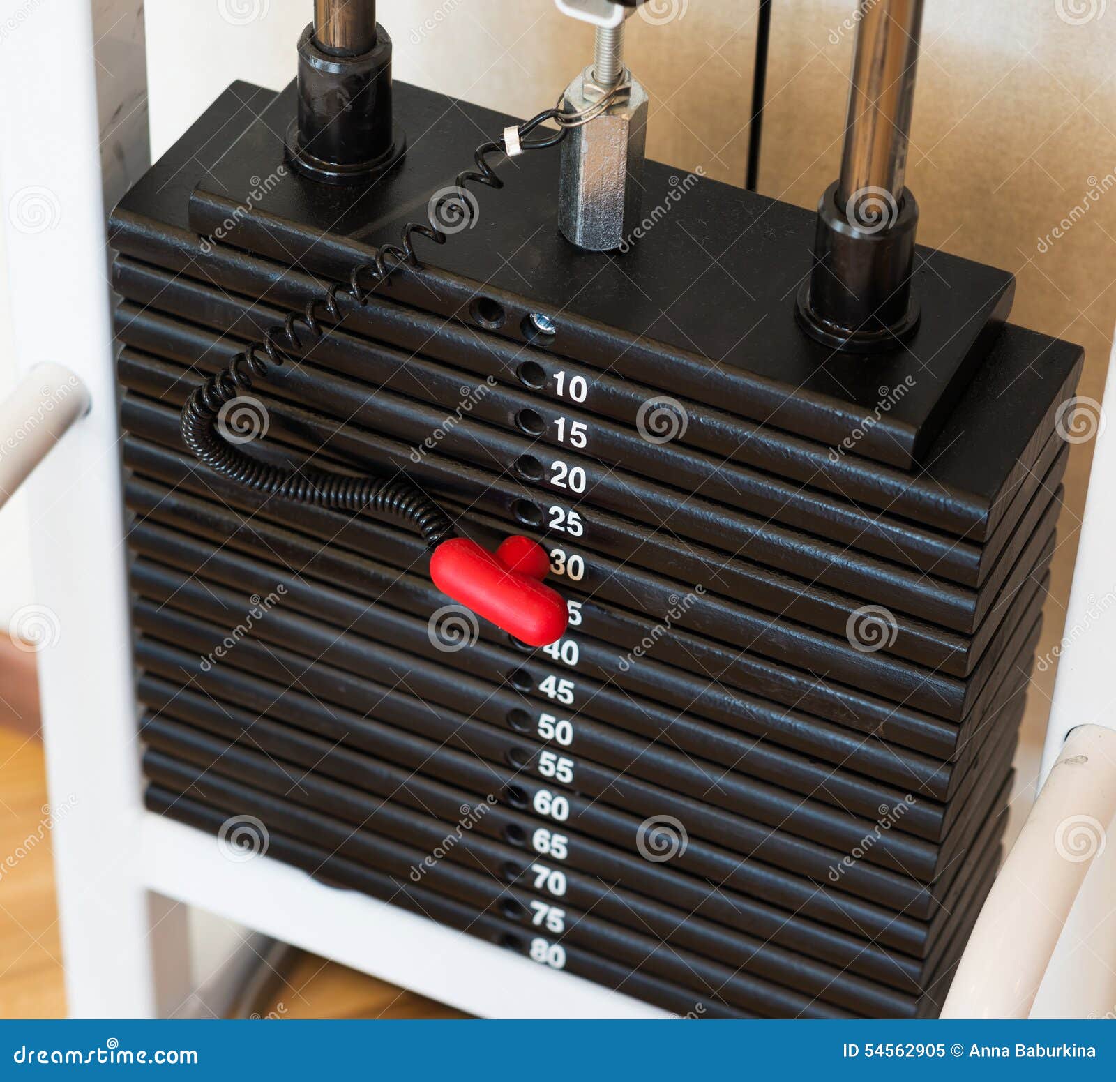 Stack of Rusty Metal Weights in Gym Bodybuilding Equipment Stock Image ...