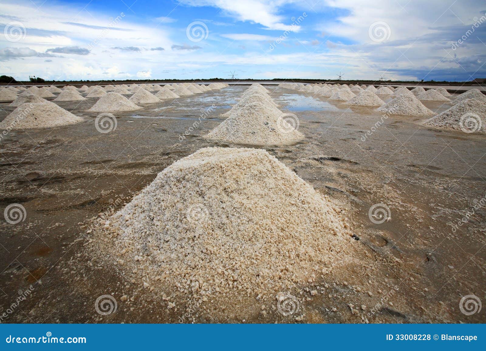 Stack of Salt stock photo. Image of morning, outdoor - 33008228